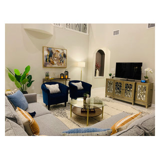 Modern Austin Home - Modern - Family Room - Austin - by Afka Designs ...