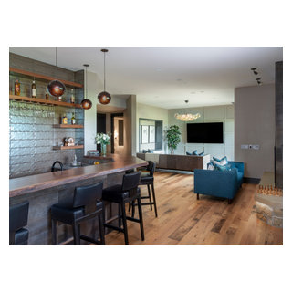 Modern Craftsman Residence - Craftsman - Family Room - Denver - by VFLA ...