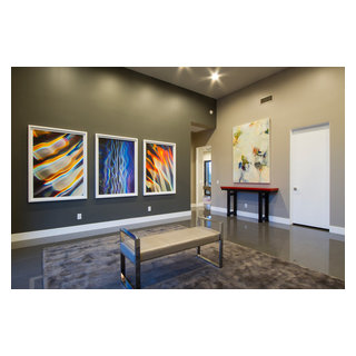 Modern Showhouse - Contemporary - Family Room - Phoenix - by Sesshu ...