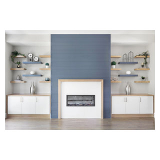 Modernized Tradition - Contemporary - Family Room - Dallas - by Layered ...