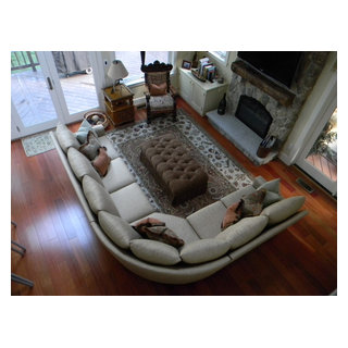 Moultonborough Contemporary Sectional - Contemporary - Family Room ...