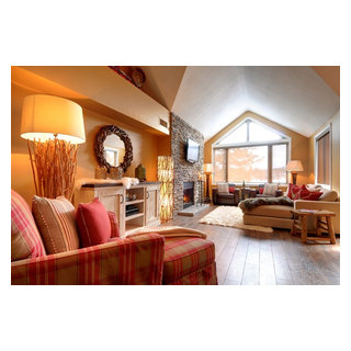 Muskoka Condo - Traditional - Family Room - Toronto - by Cassis Design ...