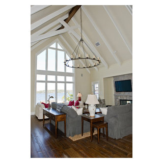 Muskoka Cottage - Lake Muskoka - Traditional - Family Room - Toronto ...