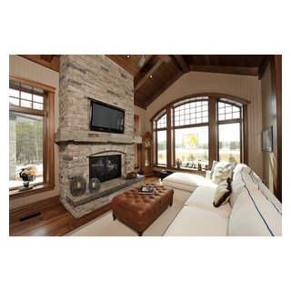 Muskoka Inspired Home - Traditional - Family Room - Toronto - by ...