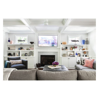Nancy Way - Transitional - Family Room - New York - by Mimi & Hill ...