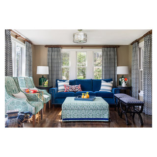Natick Design - Transitional - Family Room - Boston - by Christine ...