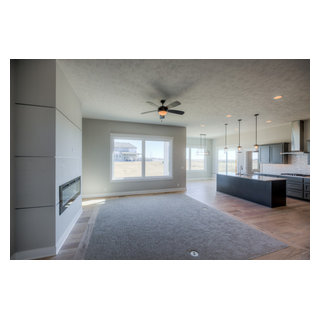 New Fieldstone Ranch Plan - Family Room - Omaha - by Landmark ...