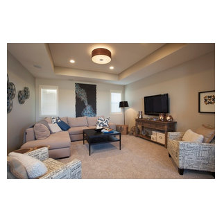 New Showhomes! (Calgary + Edmonton) - Contemporary - Family Room ...