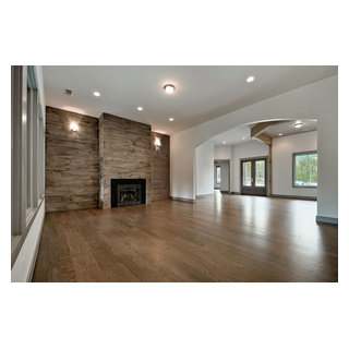 Oak Tree Estates - Modern - Family Room - Other - by O.A.K. Homes | Houzz