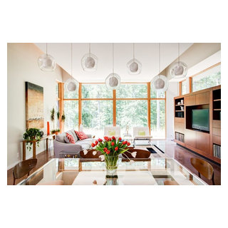 Origami House - Contemporary - Family Room - Other - by Martin Horn ...