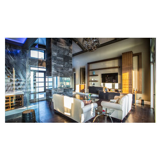 Our Portfolio - Modern - Family Room - Edmonton - by Decora Homes | Houzz