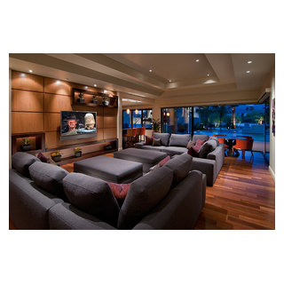 Ownby Design - Contemporary - Family Room - Phoenix - by Ownby Design ...