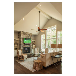 Paddock Vista - Traditional - Family Room - Charlotte - by Ashley J ...