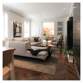 Park Avenue Duplex - Classique Chic - Salle de Séjour - Newark - par Joanna Shirin Design ...