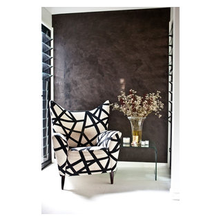 Polished Plaster - Modern - Games Room - Brisbane - by Wonder Wall Pty ...