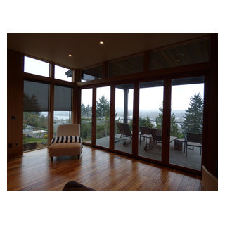 Portland SW - Modern - Family Room - Portland - by Allure Window ...