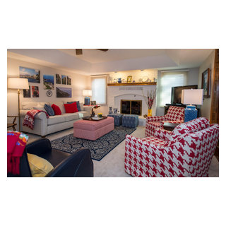 Primary Color Scheme - Traditional - Games Room - Omaha - by User ...