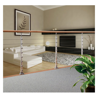 Prova - Cable railing system - Modern - Family Room - Minneapolis - by ...