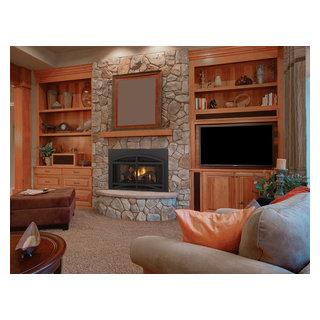 Quadra-Fire Fireplaces - Traditional - Games Room - Little Rock - by ...