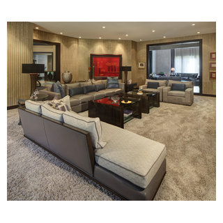 Regal Opulence - Contemporary - Games Room - Cleveland - by W Design ...