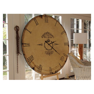 Reproduction French Tower Clock Face - Victoriano - Sala de estar ...