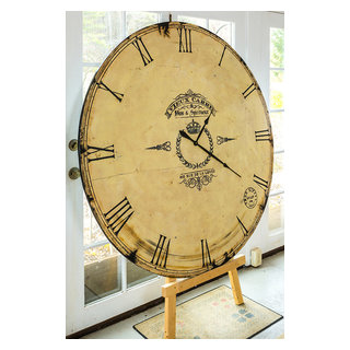 Reproduction French Tower Clock Face - Victorien - Salle de Séjour ...