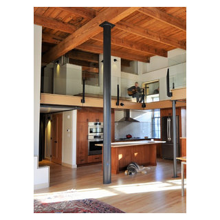 Residential Artist Lofts - Contemporary - Family Room - Boston - by ...