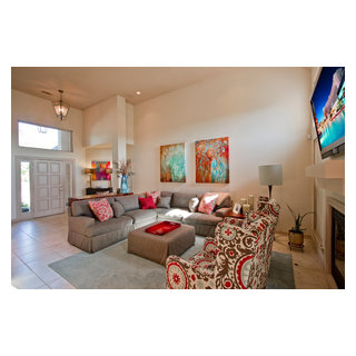 River Ridge Living Room - Contemporary - Family Room - Little Rock - by ...