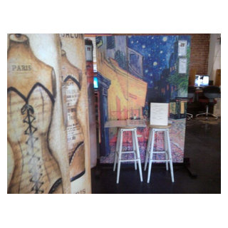 Room Divider Ideas - Eclectic - Family Room - New York - by Benjamin ...