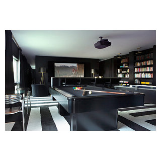 Royal Oak Road | Los Angeles - Family Room - Los Angeles - by Cari Berg ...