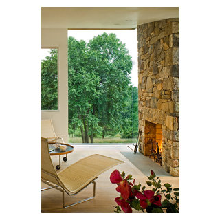 Rural Infill - Contemporary - Family Room - DC Metro - by Meditch ...