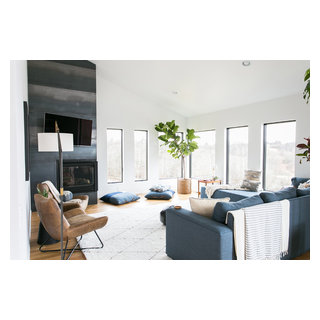 Rural Modern - Contemporary - Family Room - Cleveland - by RNR Designs ...