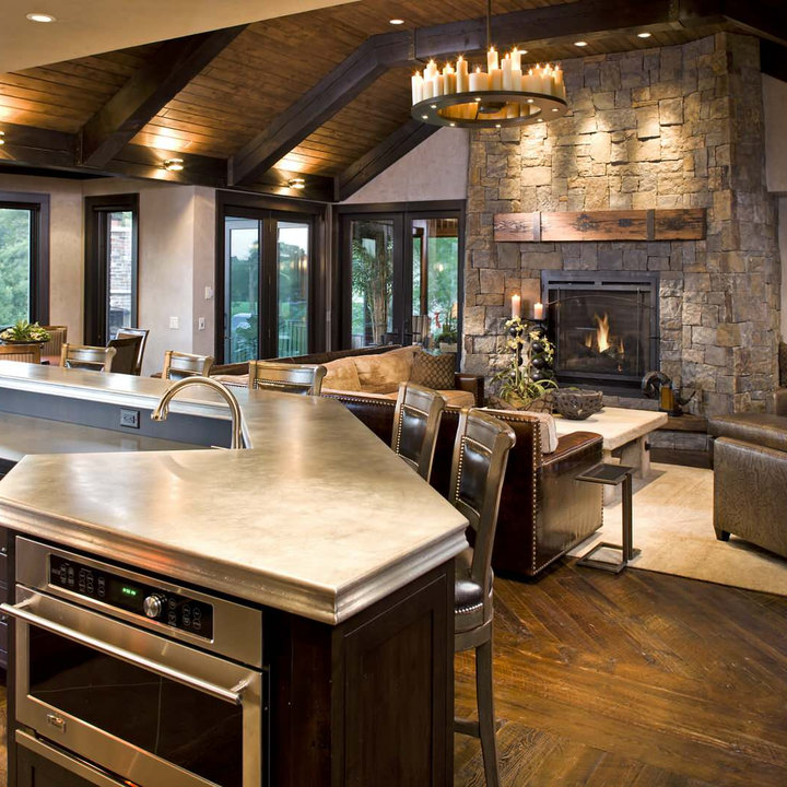 75 Rustic Family Room Ideas You'll Love - March, 2022 | Houzz