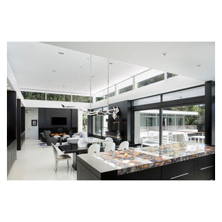 Sandy Springs House - Midcentury - Family Room - Atlanta - by Philip ...