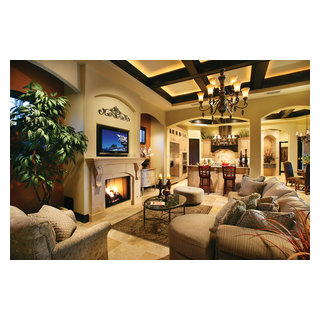 Sater Design Collection's 6786 "Ferretti" Home Plan... - Mediterranean ...