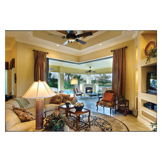 Sater Design Collection's 8052 "Caprina" Home Plan - Mediterranean ...