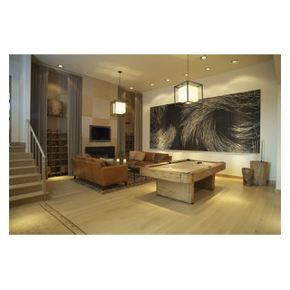 Second floor Family Room - Contemporary - Family Room - Kansas City | Houzz