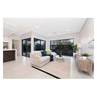 Seeing Double - Dual Occupancy - Modern - Family Room - Canberra ...