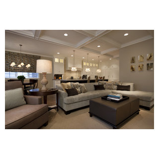 Seeley Family Room - Traditional - Family Room - Chicago - by Michael ...