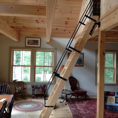 Ship Ladder Stair To Attic - Photos & Ideas | Houzz