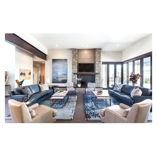 Showhouse at Cavitt Ranch - Transitional - Family Room - Sacramento ...