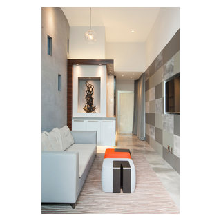 Silver Strand - Contemporary - Family Room - Los Angeles - by GEORGE ...