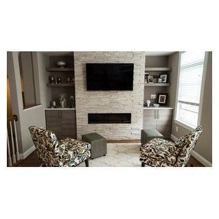Singer Kitchen, Family Room and Bathroom Remodel - Modern - Games Room ...