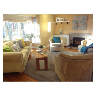 Staging and Redesign-Family Rooms - Traditional - Family Room ...