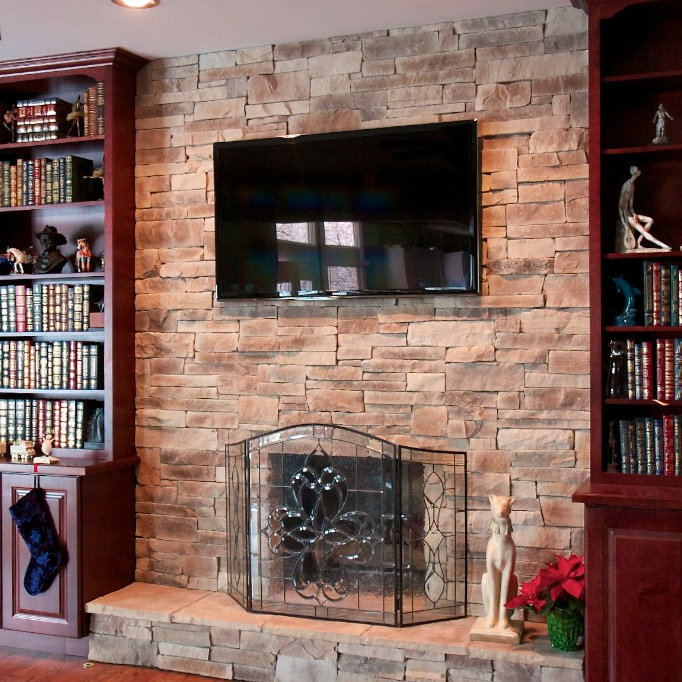 Tv Over Fireplace - Photos & Ideas | Houzz