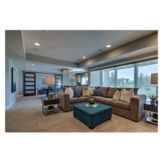 Street Of Dreams OMAHA - Contemporary - Family Room - Omaha - by Thomas ...