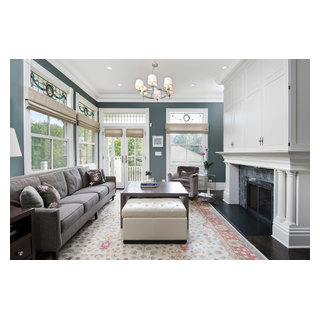 Suburban Traditional - Traditional - Family Room - Chicago - by ...