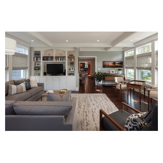 Summit - Modern - Family Room - New York - by Maggie Bender Interiors ...