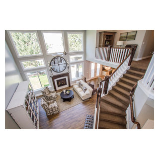 Sunburst House Plan - Clásico - Sala de estar - Salt Lake City - de ...