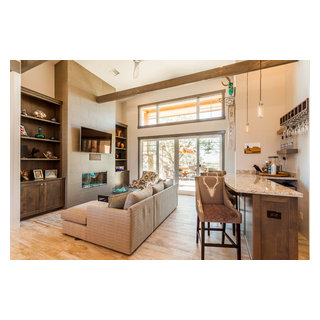Talking Rock Ranch Home - Industrial - Family Room - Phoenix - by ...